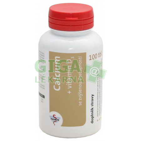 Calcium + vit.D3 100 tablet Fagron - GigaLekáreň.sk