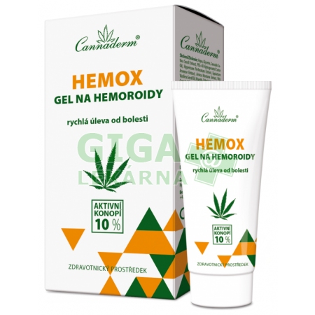 Cannaderm Hemox gel na hemoroidy 40g - GigaLekáreň.sk