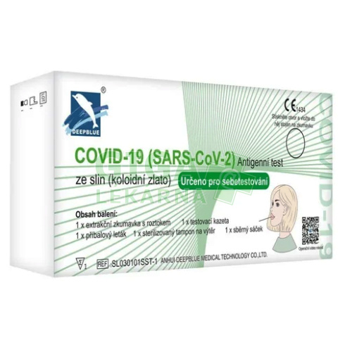 Deepblue Covid-19 antigénny test zo slín 1ks - GigaLekáreň.sk