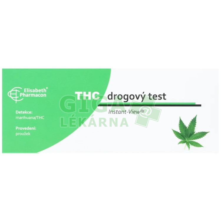 Drogový test THC Instant -View 1ks - GigaLekáreň.sk