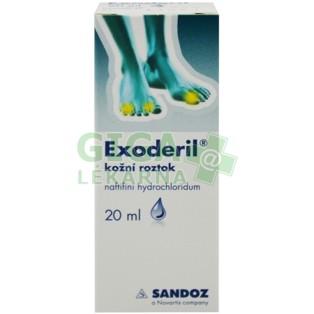 Exoderil roztok 20ml - GigaLekáreň.sk