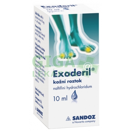 Exoderil roztok 10ml - GigaLekáreň.sk