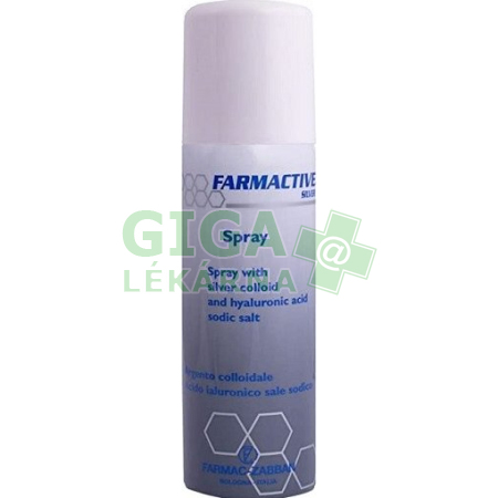 Farmactive Silver Spray s AG a kys.hyaluro.125ml - GigaLekáreň.sk