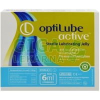 Gél lubrikačný OptiLube Active striekačka 6ml/10ks - GigaLekáreň.sk