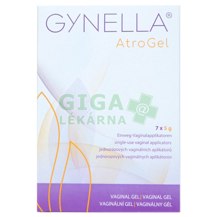 GYNELLA AtroGel vaginálny gél a aplikátorom 7x5g - GigaLekáreň.sk