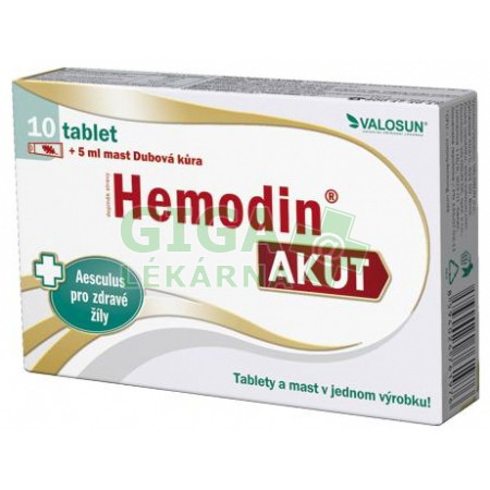 Hemodin AKUT 10 tablet - GigaLekáreň.sk