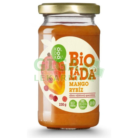 Koldokol Bioláda mango a ríbezle 230g BIO - GigaLekáreň.sk