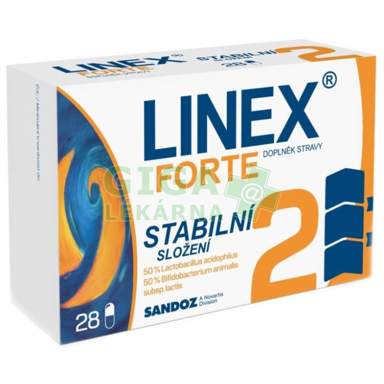 LINEX Forte 28 kapsúl - GigaLekáreň.sk
