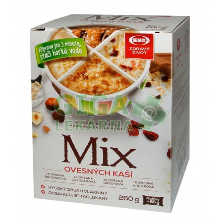 Mix ovesných kaší 260g Semix - GigaLekáreň.sk