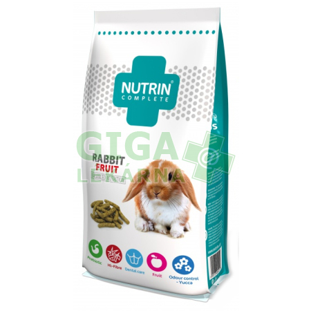 Nutrin Complete Králik Adult Fruit 1500g - GigaLekáreň.sk