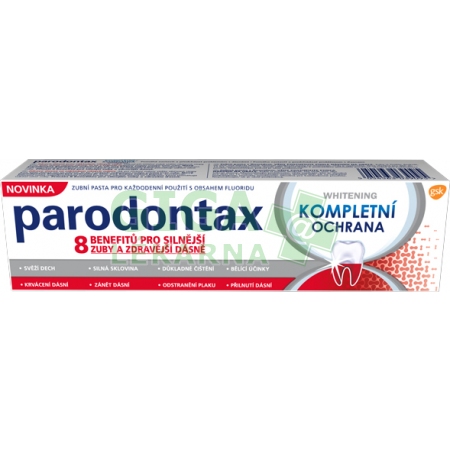 Parodontax Kompl.ochrana Whitening zub.pasta 75ml - GigaLekáreň.sk