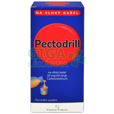Pectodrill na vlhký kašel 50mg/ml sir.200ml II - GigaLekáreň.sk