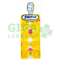 Pectol citronový drops bez cukru s vitamínem C blistr - GigaLekáreň.sk