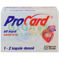 ProCard 60 kapslí - GigaLekáreň.sk