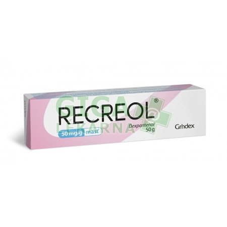 Recreol 50 mg/g ung.50 g - GigaLekáreň.sk