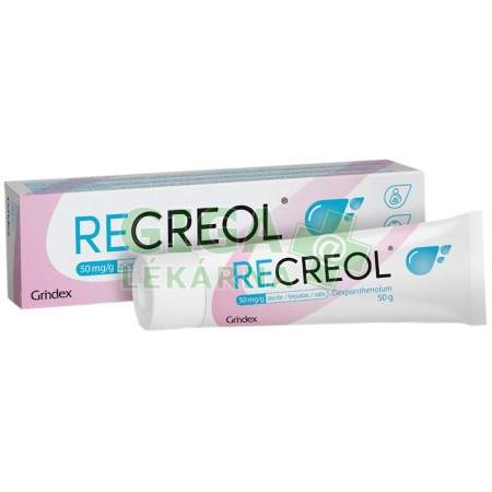 Recreol 50 mg/g ung.50 g - GigaLekáreň.sk