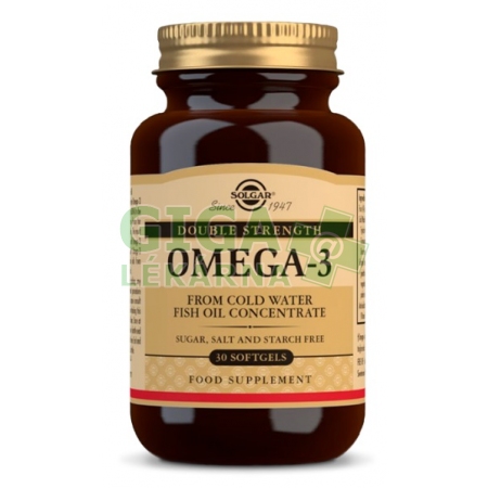 Solgar Omega-3 30 kapslí - GigaLekáreň.sk