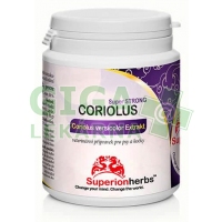 Superionherbs Coriolus versicolor extrakt 90 kapslí - GigaLekáreň.sk