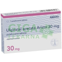 Ulipristal acetát Aristo 30 mg 1 tableta - GigaLekáreň.sk