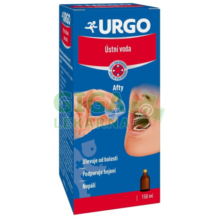 URGO Ústna voda na afty 150ml - GigaLekáreň.sk