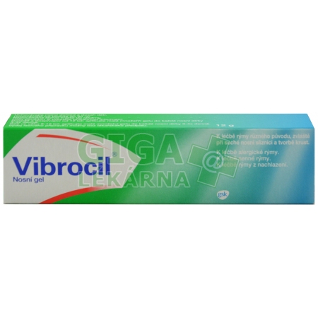 Vibrocil nosový gél 12g - GigaLekáreň.sk